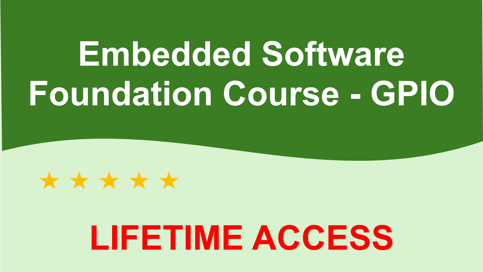 eTalVis - Embedded Software Foundation Course - GPIO | Etalvis