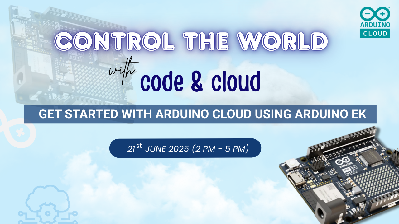 Control the world with Arduino Cloud | Robocraze Academy