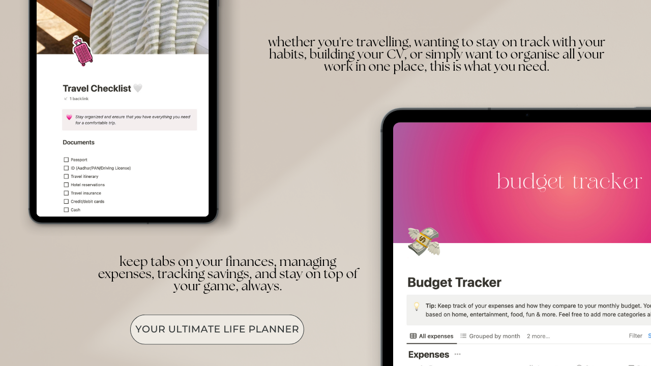 The Ultimate Planner | Sana Grover