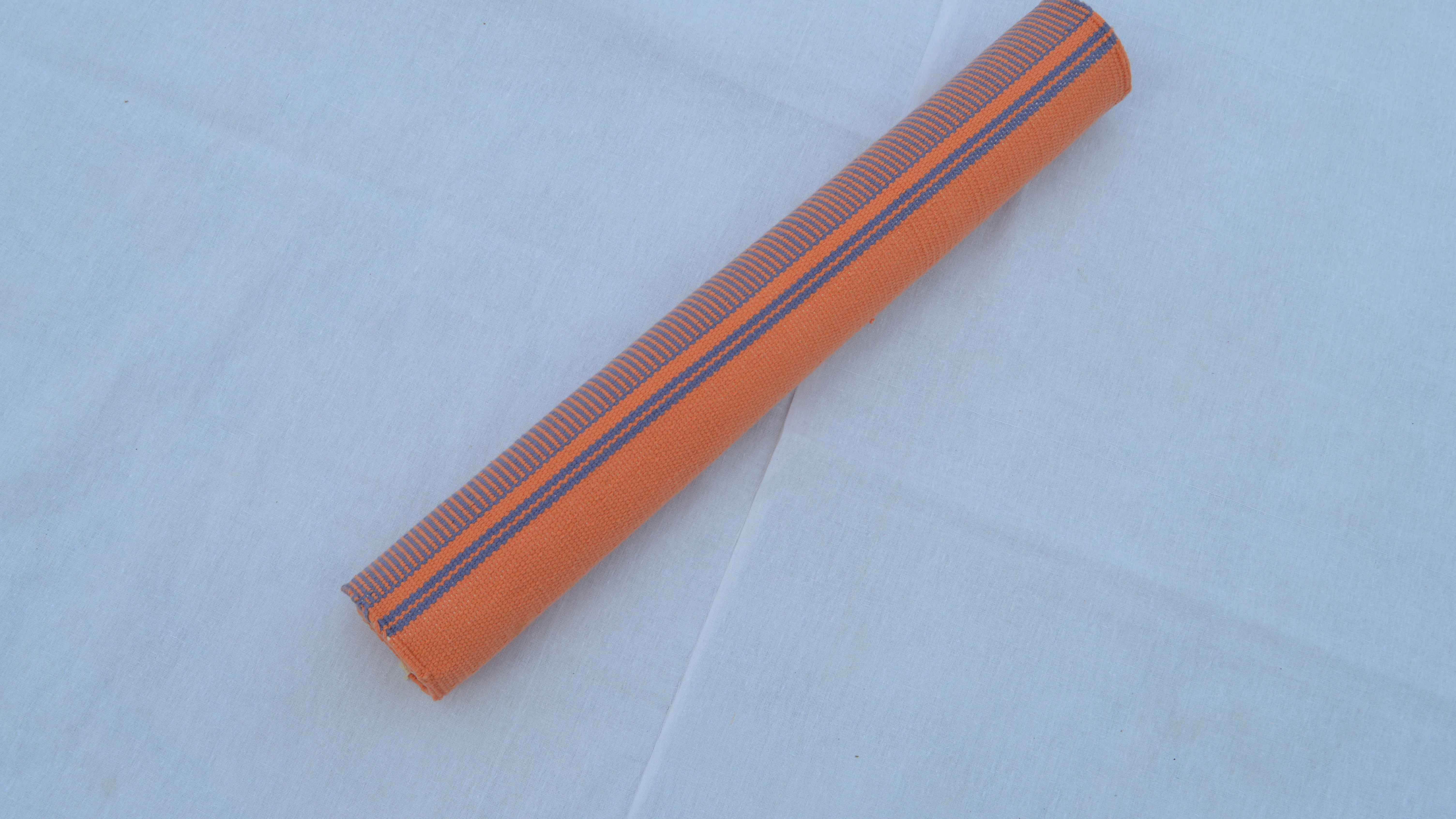 Handmade Cotton Yoga Mat with Rubber Coated | Conscious Breathing Hub