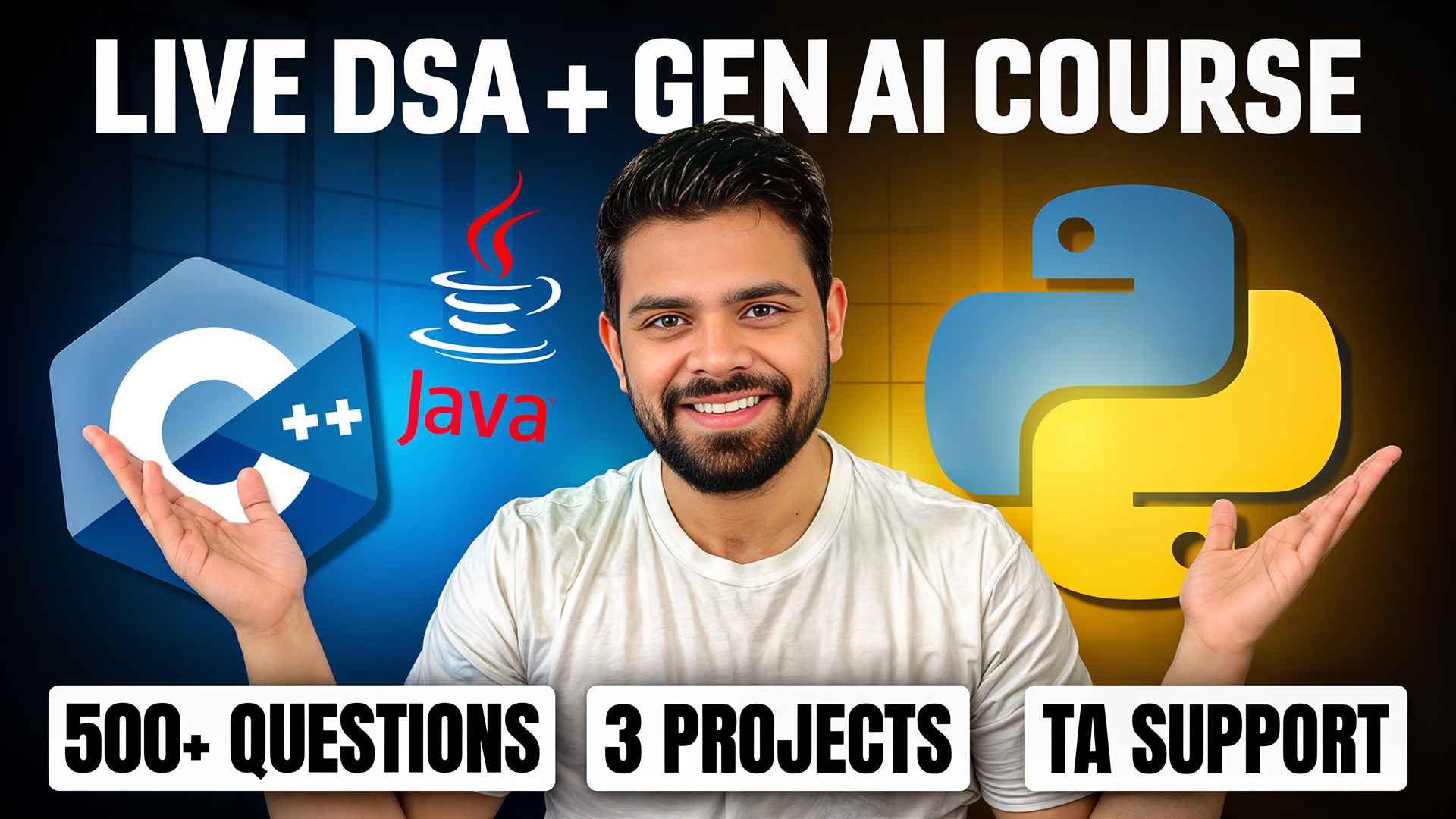 Data Structures & Algorithms + GenAI with Projects (Aug 2025) | Mohammad Fraz