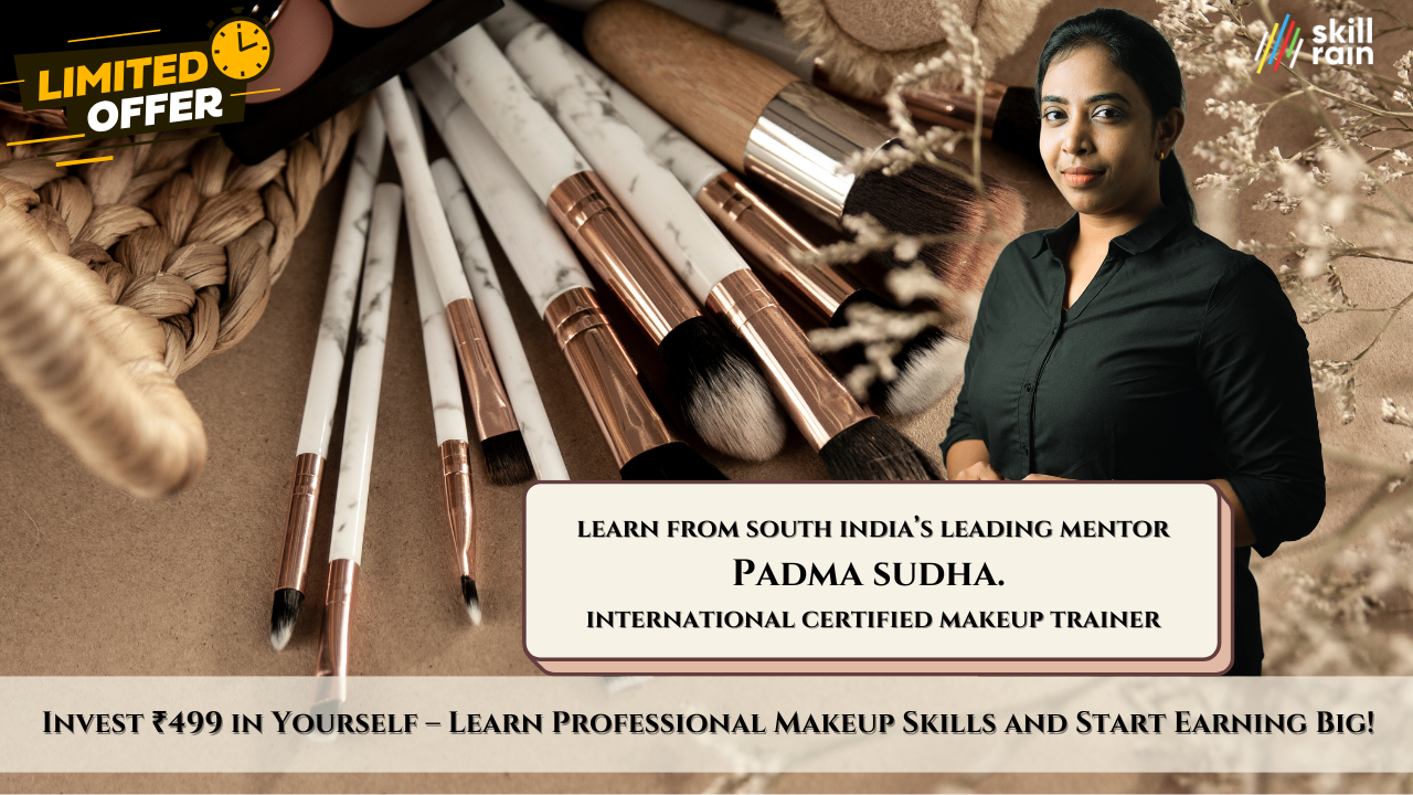 Professional Makeup Masterclass Basic to Advanced தமிழ் | Skill Rain