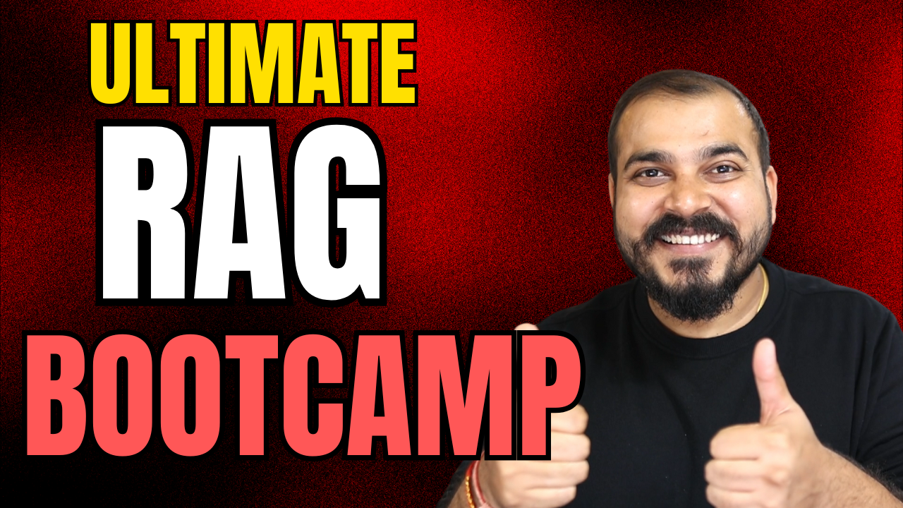 Ultimate RAG Bootcamp: Building Traditional to Agentic Systems with Cloud Deployment | Krish C Naik