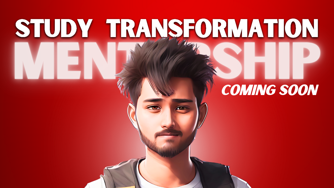 Pre-Registration: Study Transformation Mentorship Program | Tharun Speaks