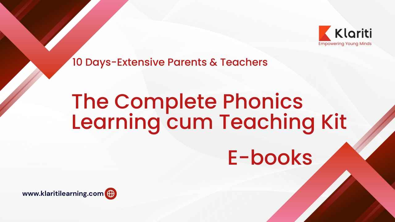 The Complete Phonics Teaching Kit (downloadable e-books) | klariti