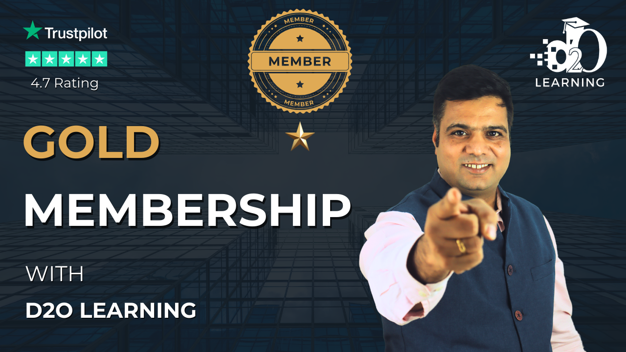 Gold Membership | D2O Learning