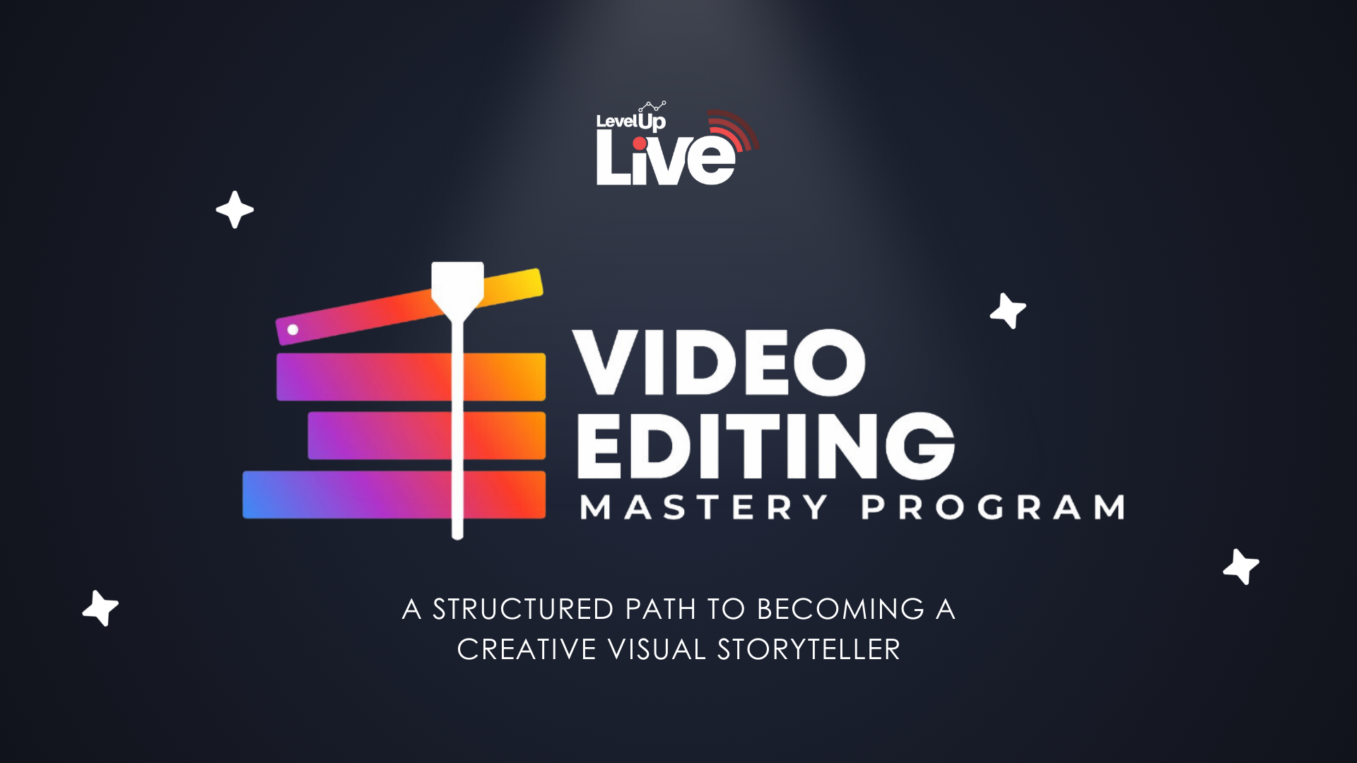 Video Editing Mastery Program by LevelUp Live | LevelUp Learning