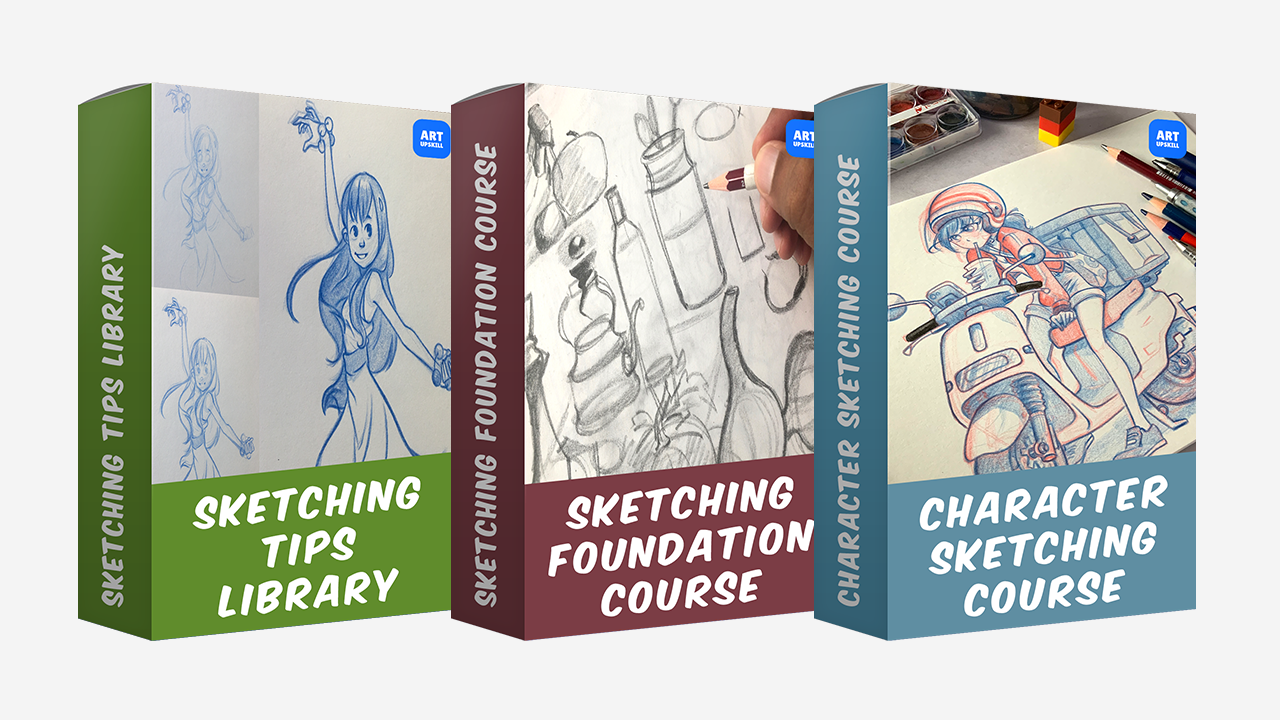 Manga Character Sketching Class