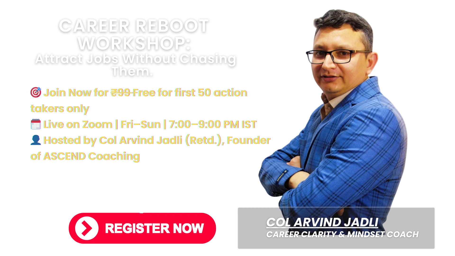 Free Career Reboot Workshop – Get Hired Without Applying